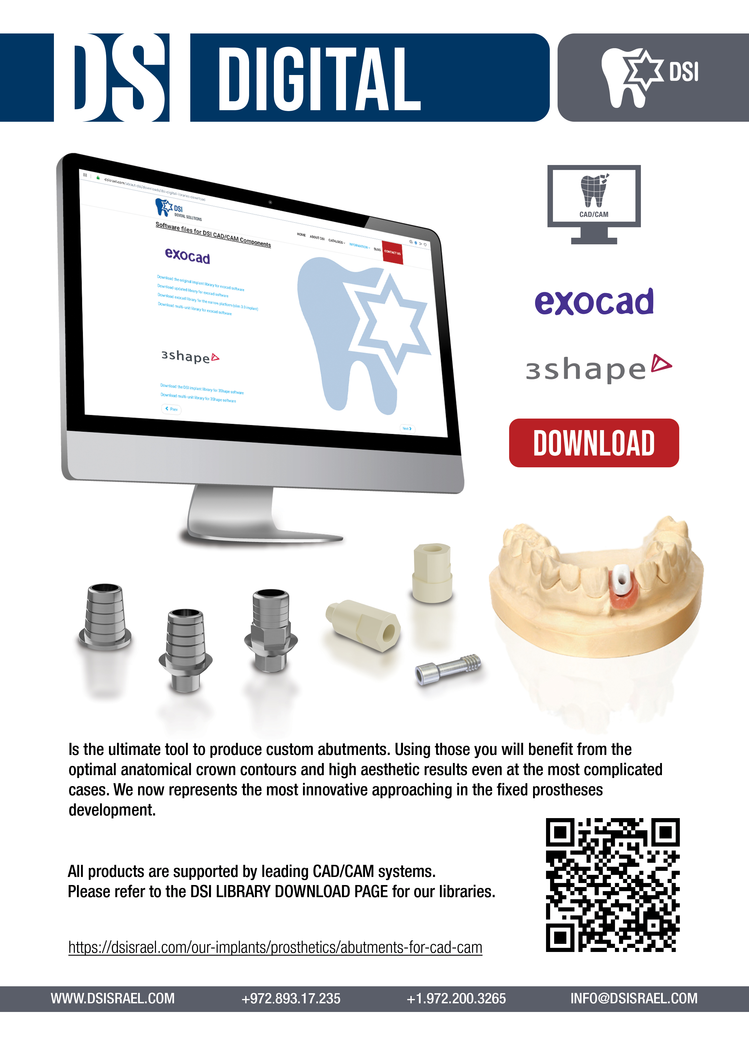 DSI CAD/CAM Analog | Discover Dental Products & Solutions